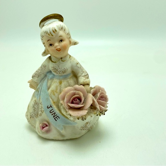 Lefton | Accents | Vintage Lefton June Birthday Angel Missing Wings ...